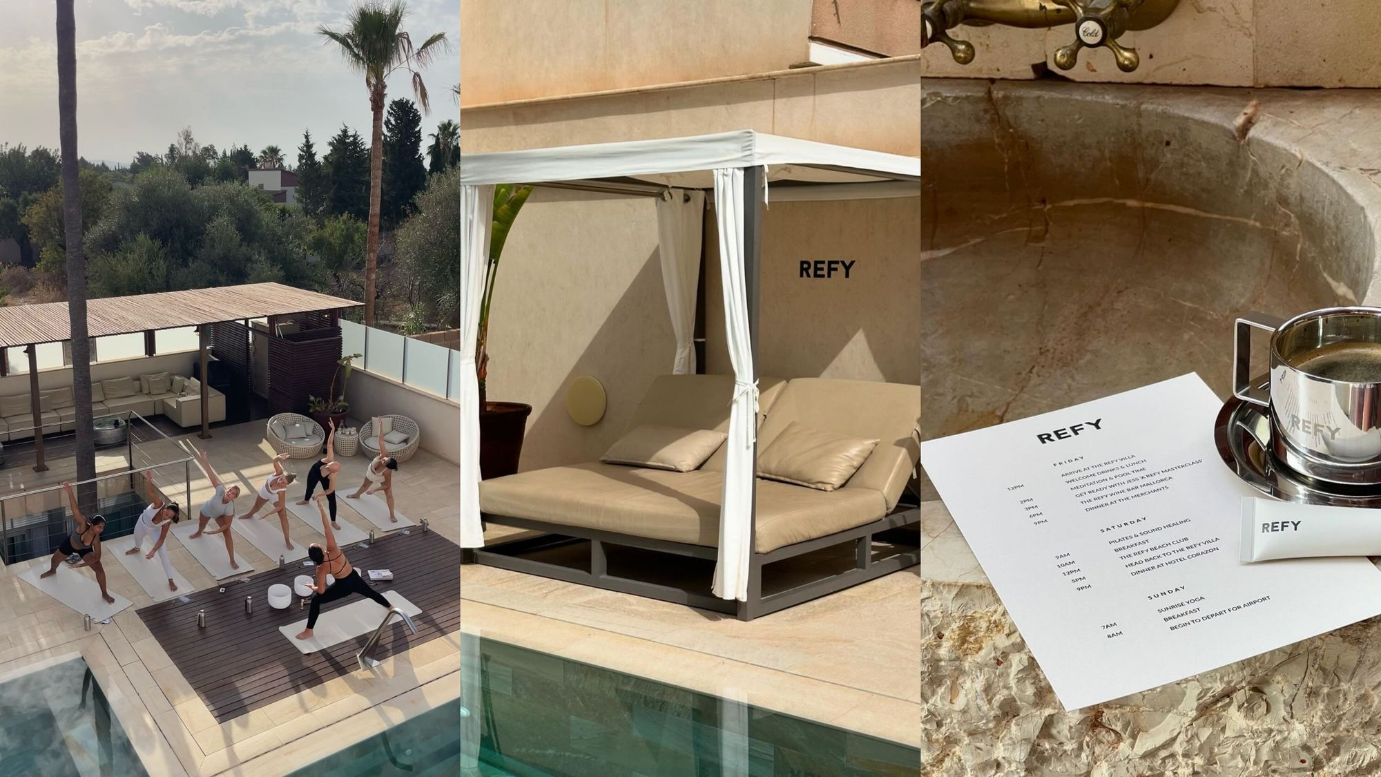 REFY's Closest Community Members Enjoy a Branded Villa in Mallorca, and It Looked Like This...